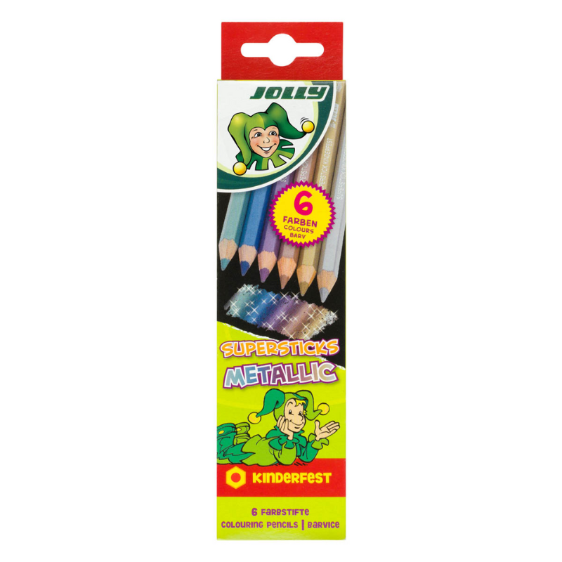 Barvice Jolly Supersticks Metallic 6/1 | PETKA