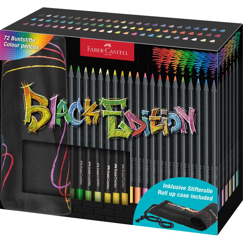Faber-Castell Black Edition barvice v peresnici (72 kosov) | PETKA