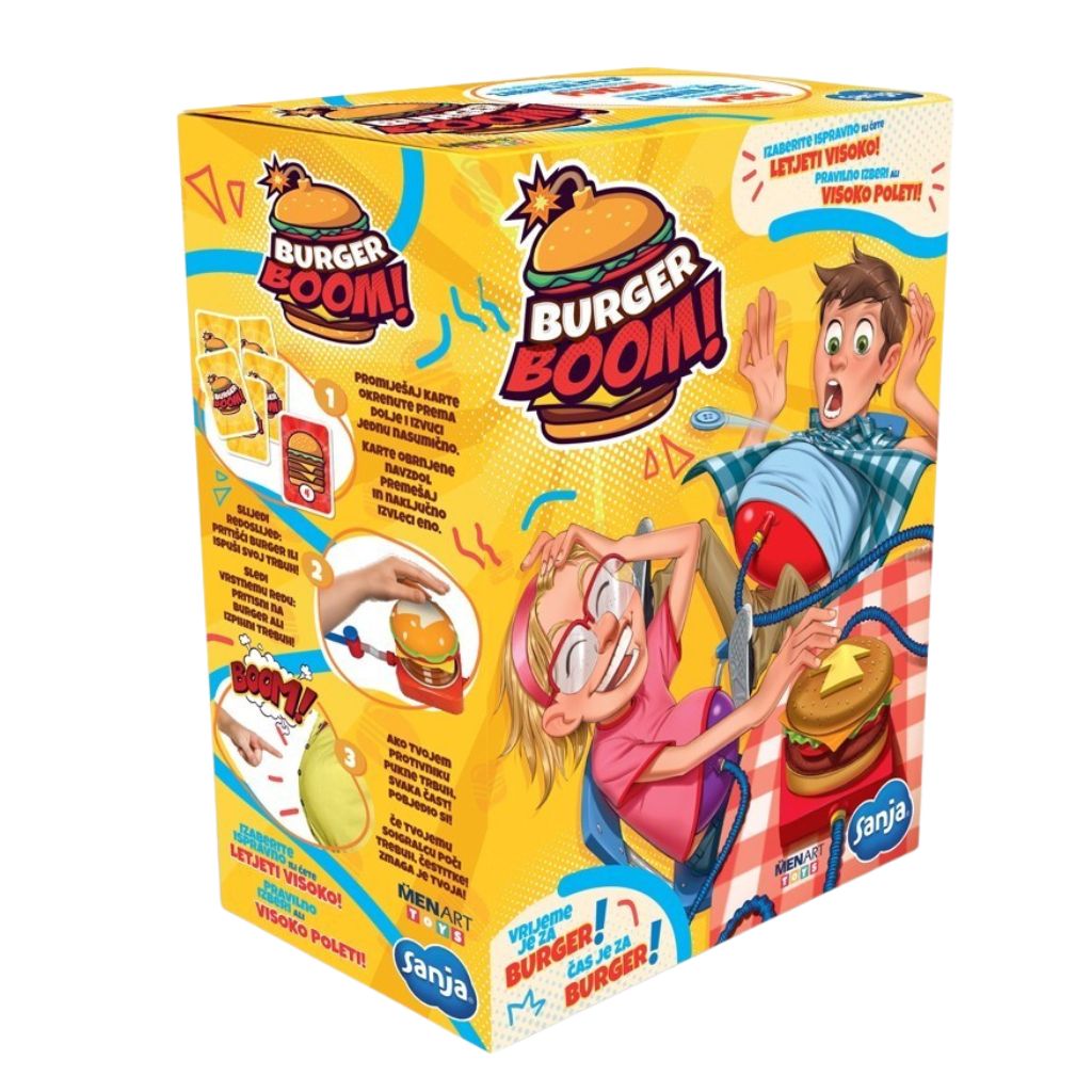 Družabna igra burger boom | PETKA
