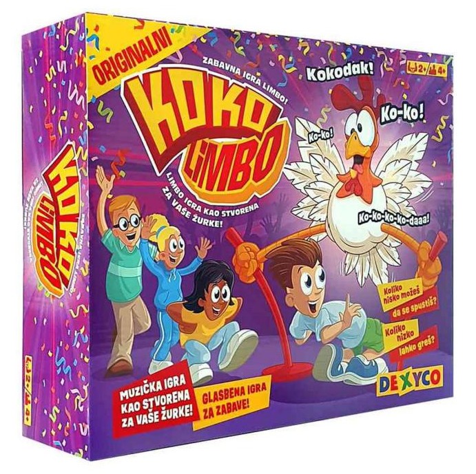 Preizkusite svojo gibčnost z družabno igro Koko Limbo | PETKA