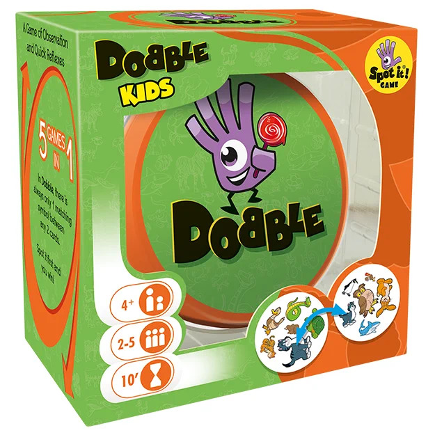 Dobble Kids – Družabna igra, ki združuje vso družino | PETKA