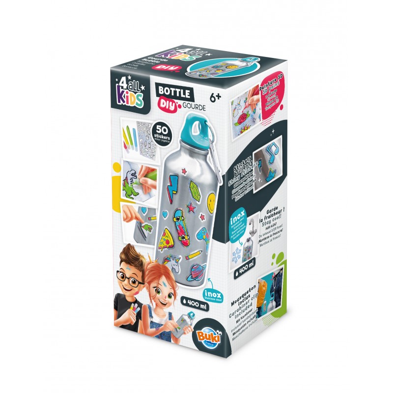 Ustvarjalni komplet za personalizacijo stekleničke – Buki France | PETKA