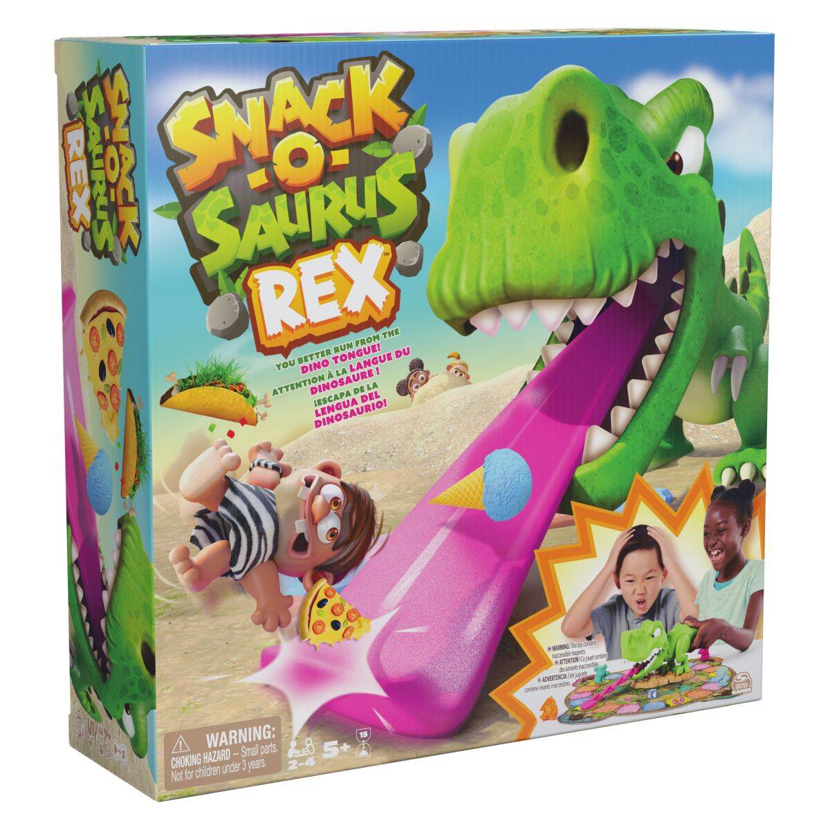 Interaktivna družinska igra Snack-O-Saurus Dinozaver | PETKA