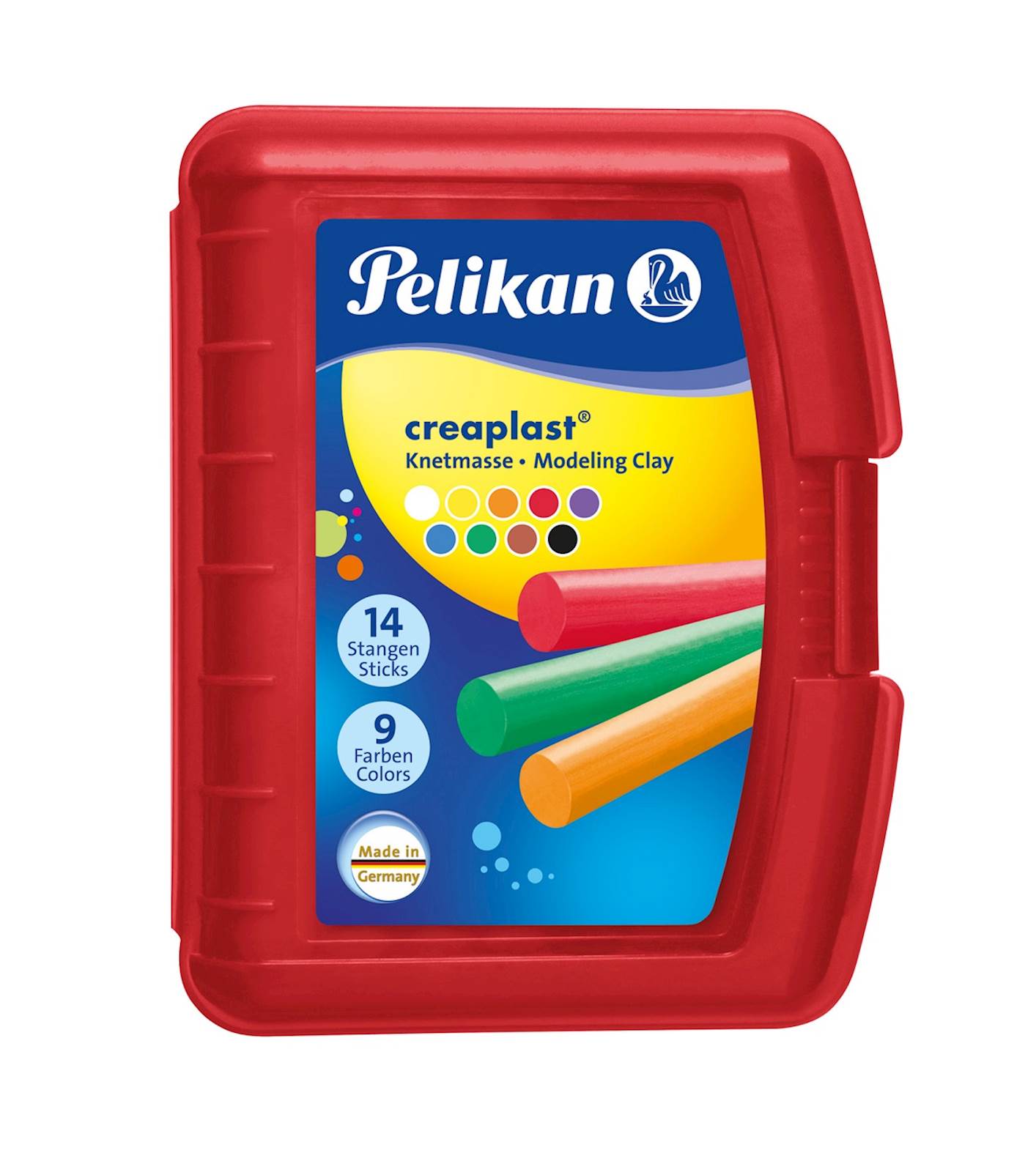 Plastelin Pelikan Creaplast rdeč | PETKA