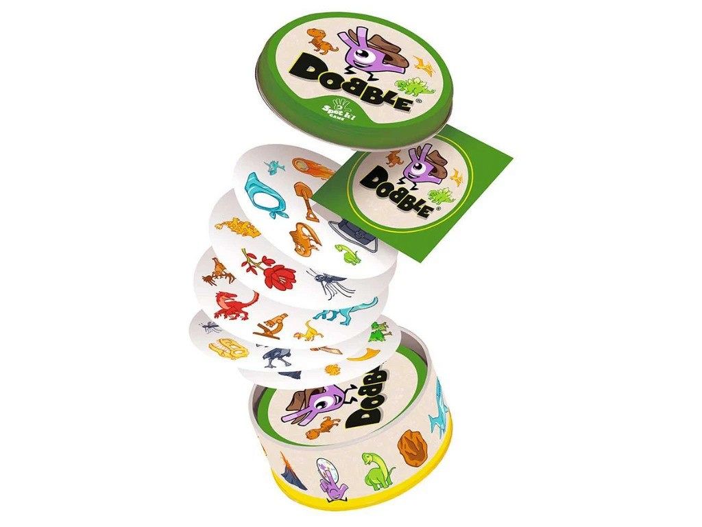 Hitra igra opazovanja Dobble - Dinozavri | PETKA
