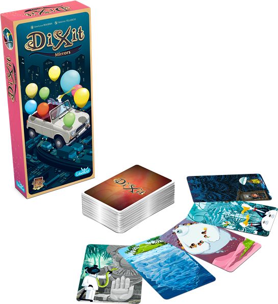 Razširitev družabne igre Dixit 10: Mirrors za novo razsežnost igre | PETKA