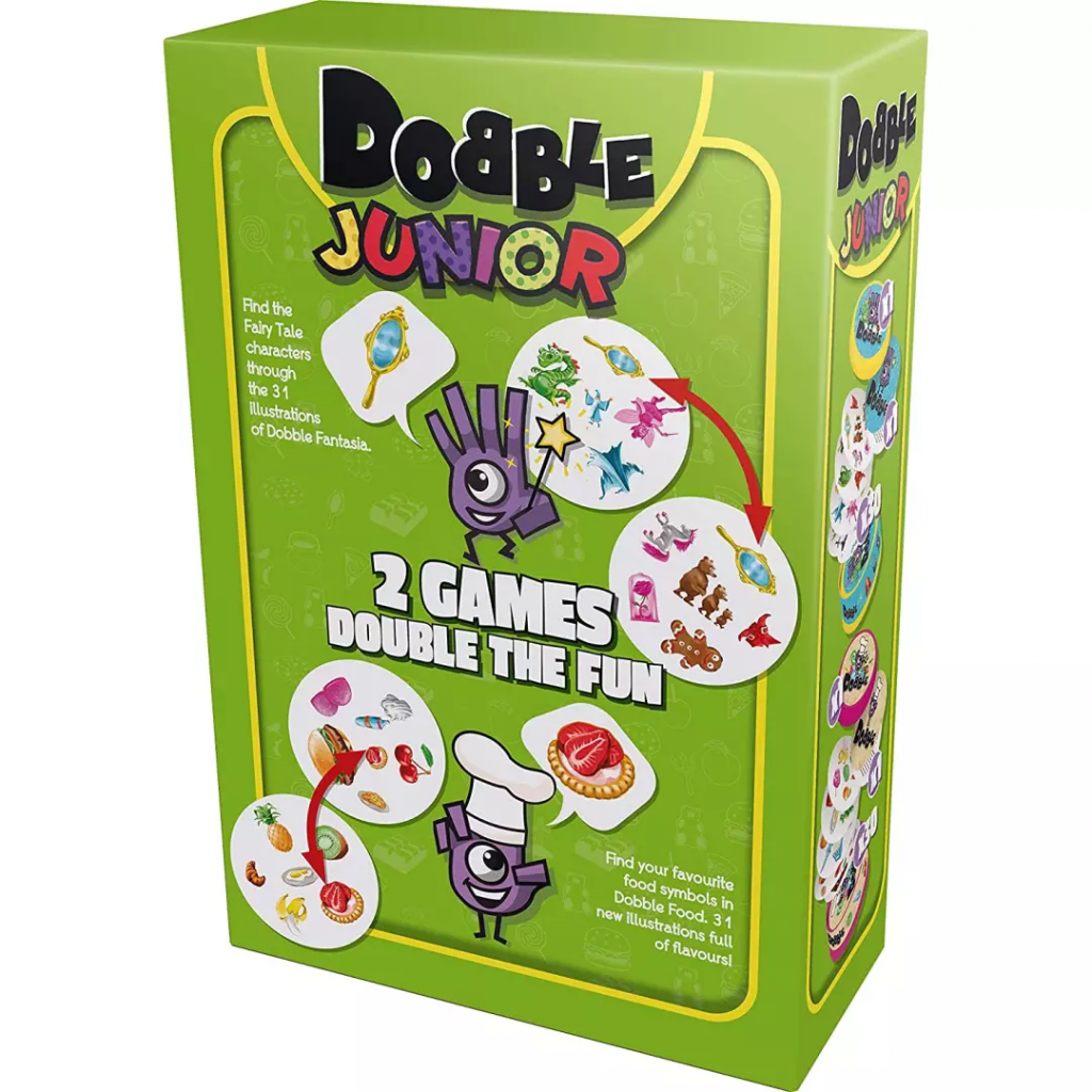 Dobble Junior – Dve različici igre opazovanja za otroke 4+ | PETKA