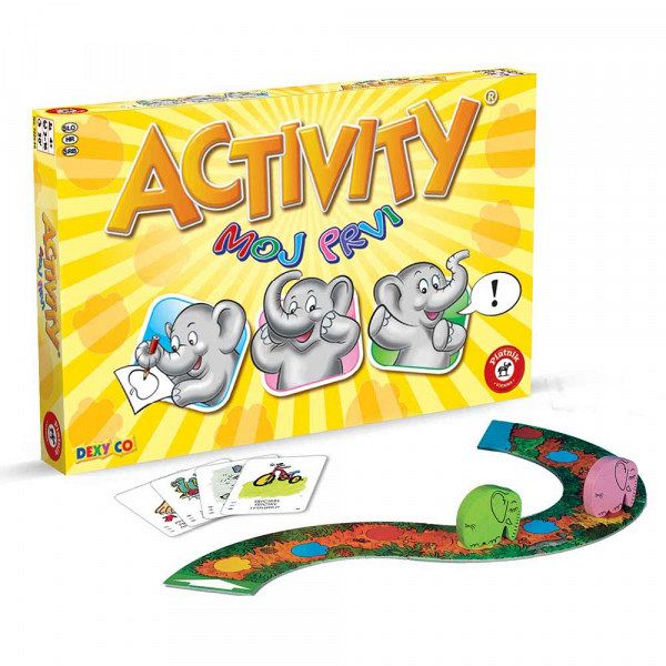 Moj prvi Activity je prilagojen za otroke 4+ | PETKA