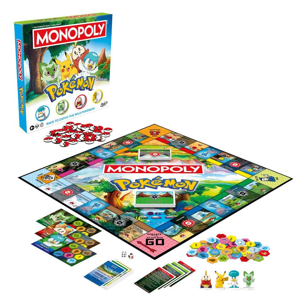 Družabna igra Monopoly Pokémon za 8+ | PETKA