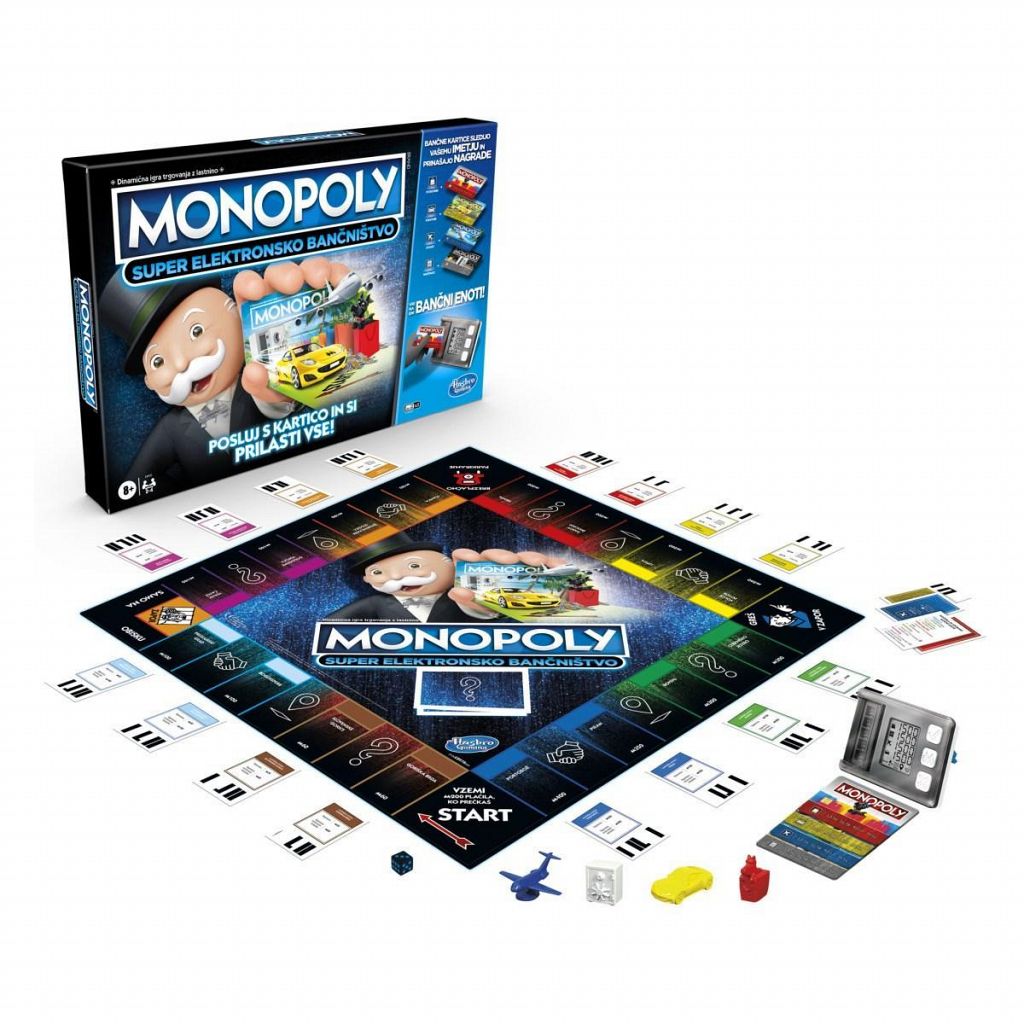 Družabna igra Monopoly Super Elektronsko Bančništvo | PETKA