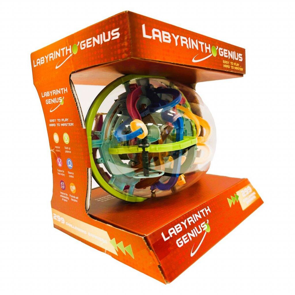 Miselna Labyrinth Genius 3D igra z 299 koraki | PETKA