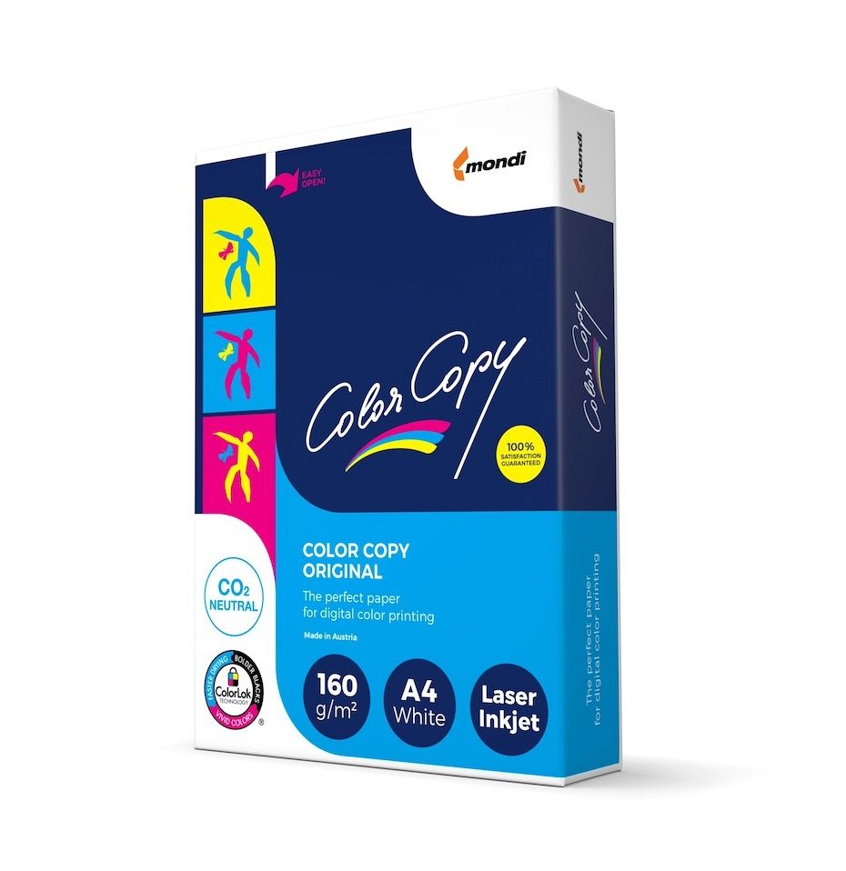 Fotokopirni papir A4 Color Copy 160g za izrazite barve | PETKA