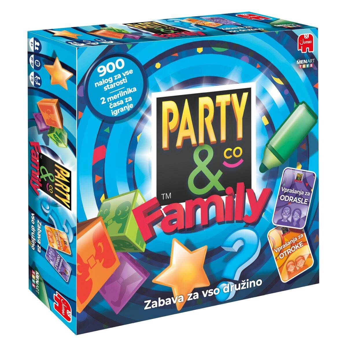 Party & Co Family – Družabna igra, ki navduši vsakogar | PETKA